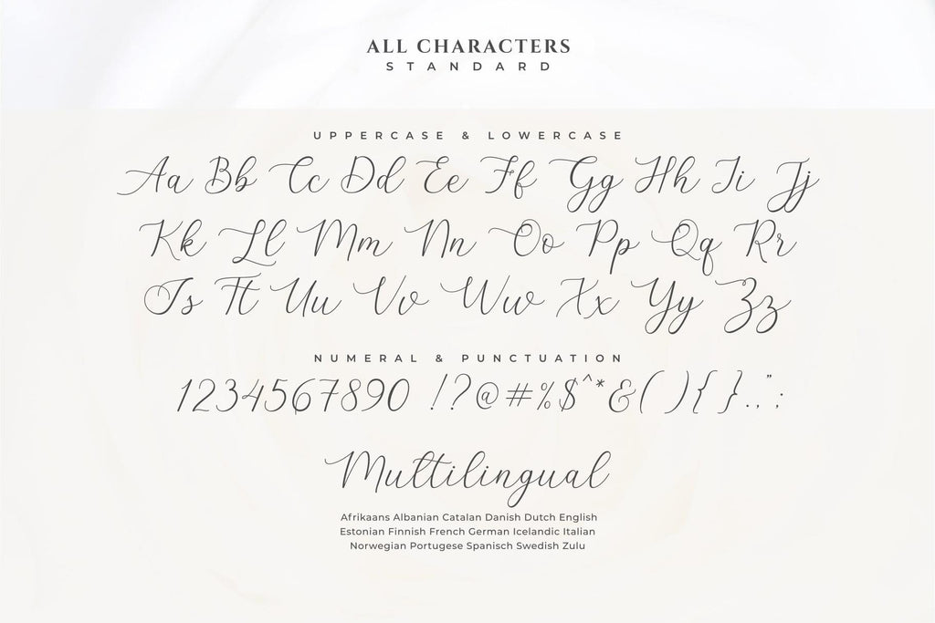 Lizelie Calligraphy font - So Fontsy