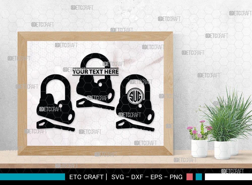 Lock And Key Monogram, Lock And Key Silhouette, Lock And Key SVG Cut ...