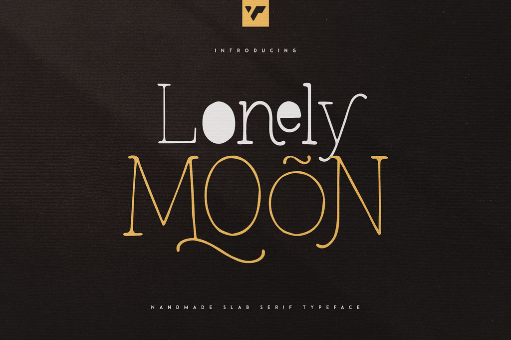 Lonely Moon Handwritten Typeface - So Fontsy