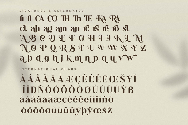 Lost Emerald Typeface - So Fontsy