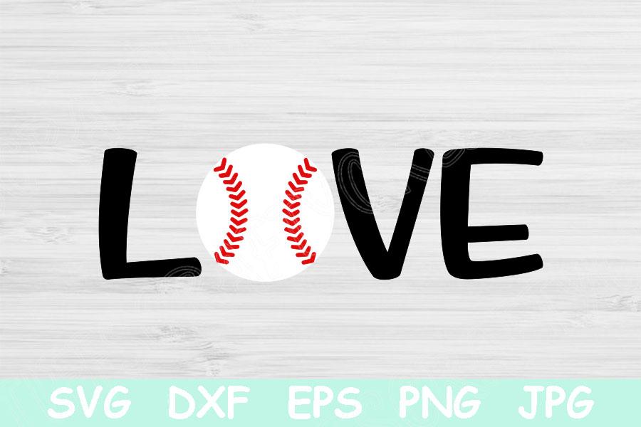 Love Baseball Svg Designs, Baseball Shirt Svg Cut Files, Baseball Love ...