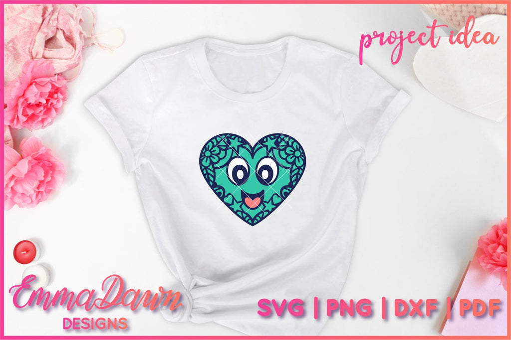 Love Heart SVG | Cute Heart SVG Bundle - So Fontsy