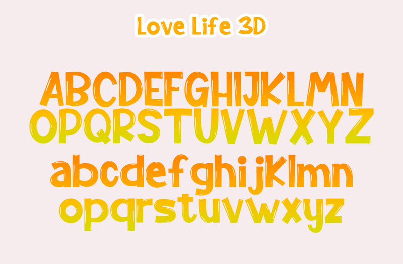 Love Life - Display Font - So Fontsy