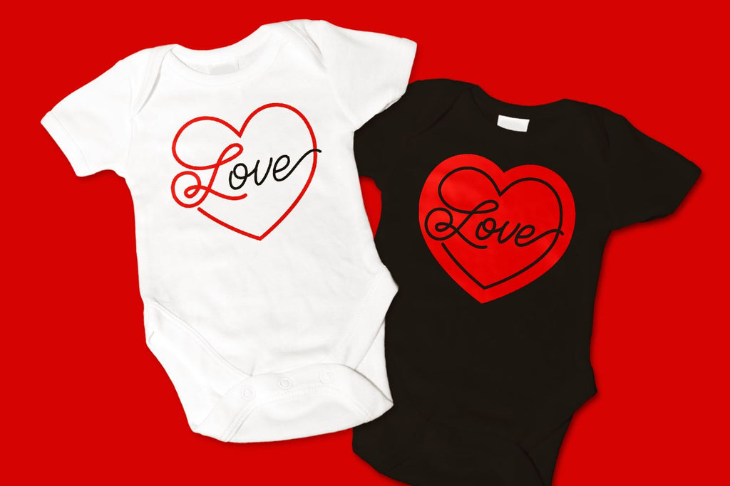 Love Script Heart SVG - So Fontsy