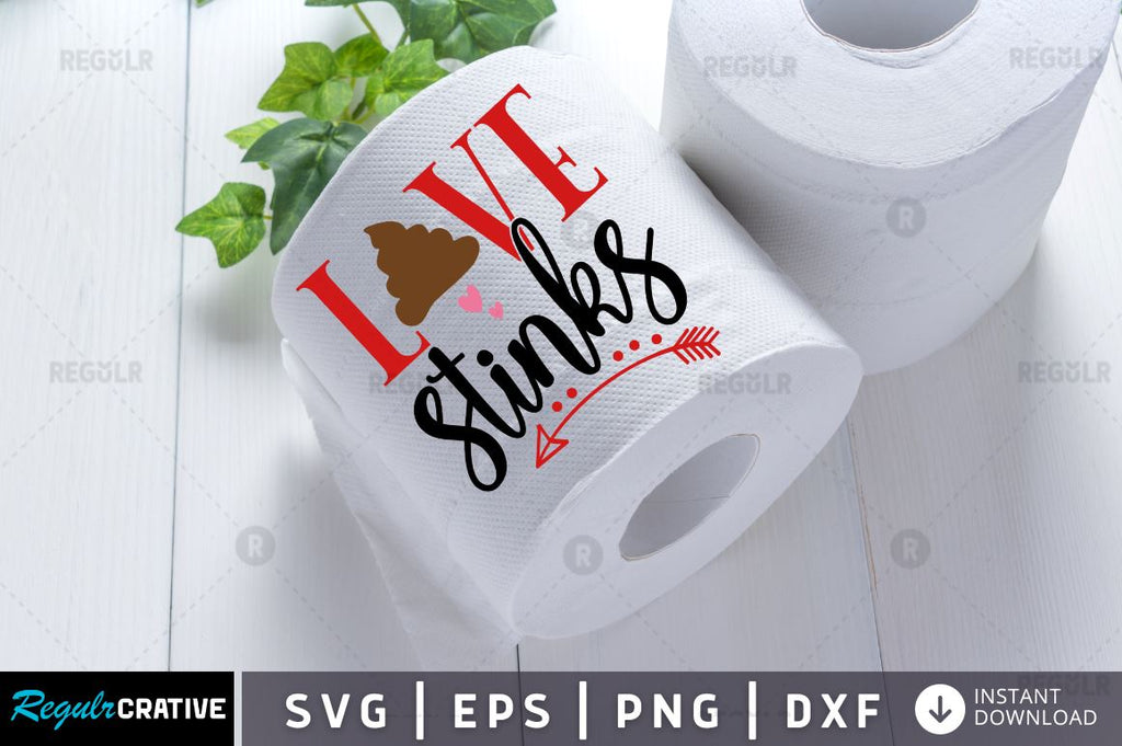 Love stinks SVG - So Fontsy