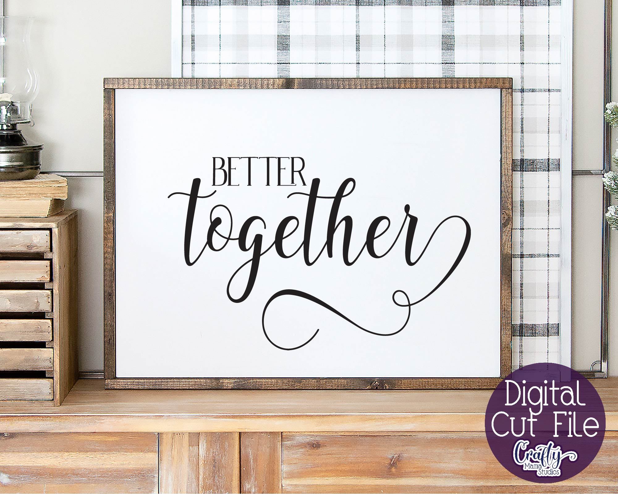 Love Svg -Better Together SVG - So Fontsy