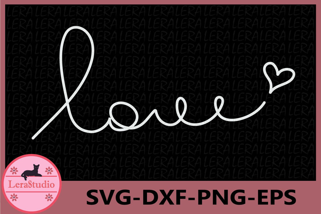 Love SVG - So Fontsy