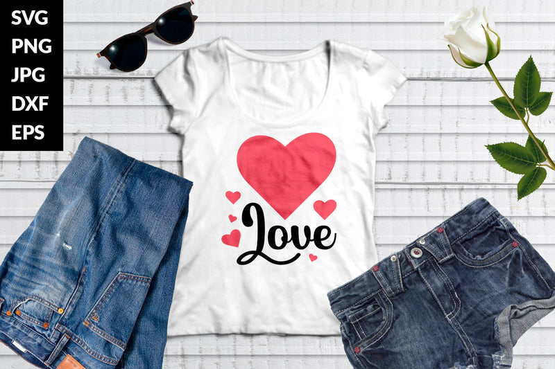 Love Vector File Printable SVG Cut File - So Fontsy