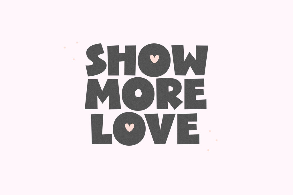 Love Vibes - Cute Block Font - So Fontsy