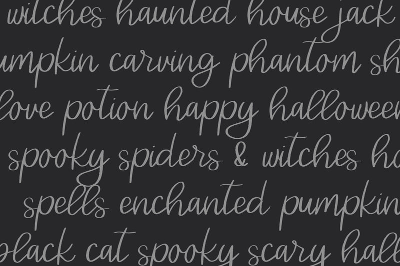 Lovely Haunting - So Fontsy