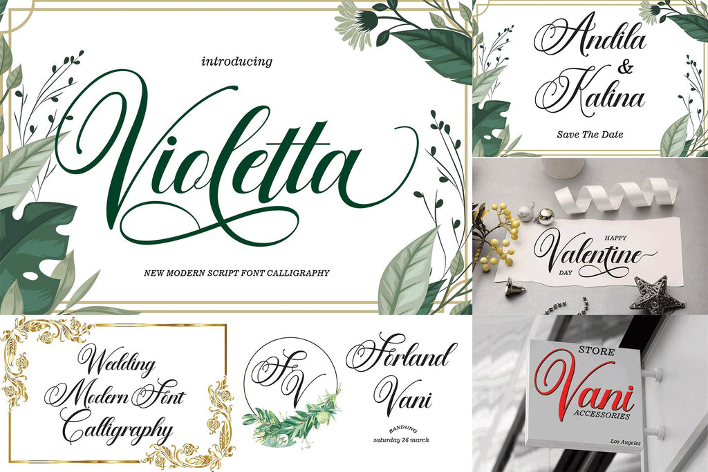Lovely Script Font Bundle - So Fontsy