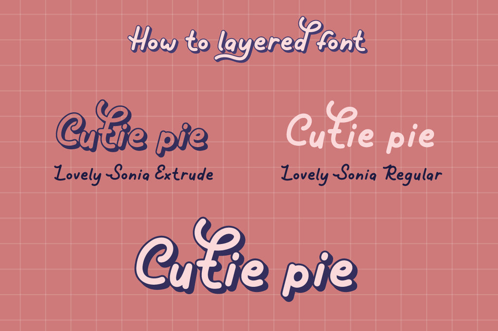 Lovely Sonia - Script Font - So Fontsy