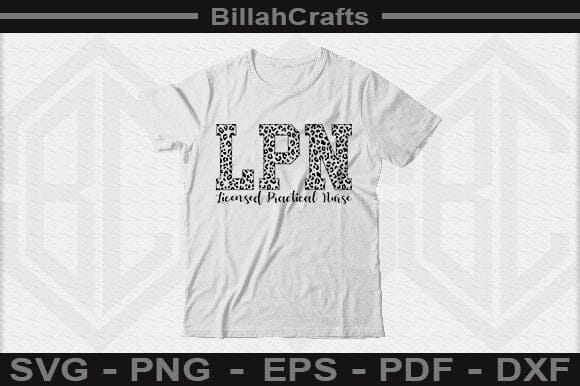 LPN Licensed Practical Nurse SVG File - So Fontsy