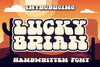 lucky brian - Western Font - So Fontsy