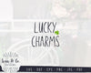 Lucky Charms SVG Files | St. Patrick's Day Svg | Clover Svg | Shamrock ...