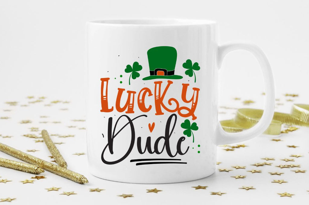 Lucky dude SVG - So Fontsy
