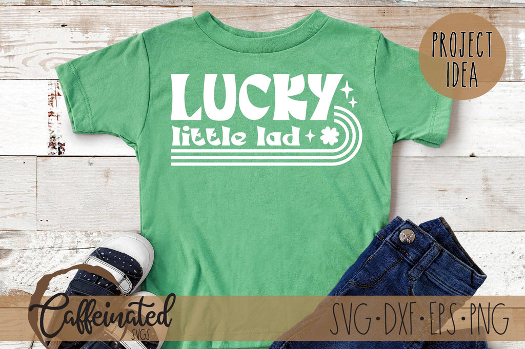 Lucky Little Lad SVG - So Fontsy