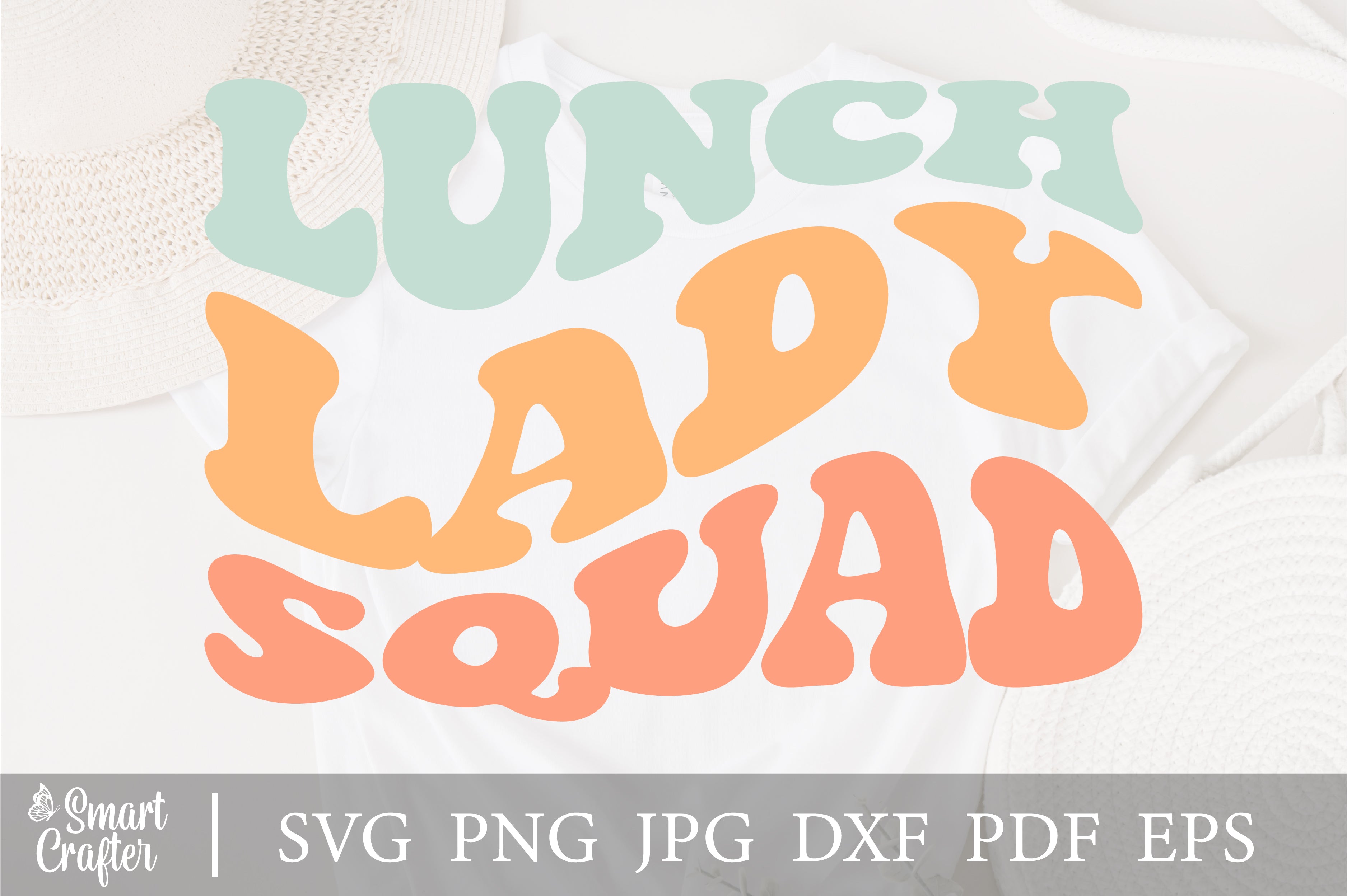 Lunch lady squad svg, School svg, Rainbow svg, Lunch lady shirt svg ...