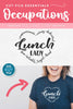 Lunch lady svg, lunchlady svg, cafeteria worker, Lunch team svg ...