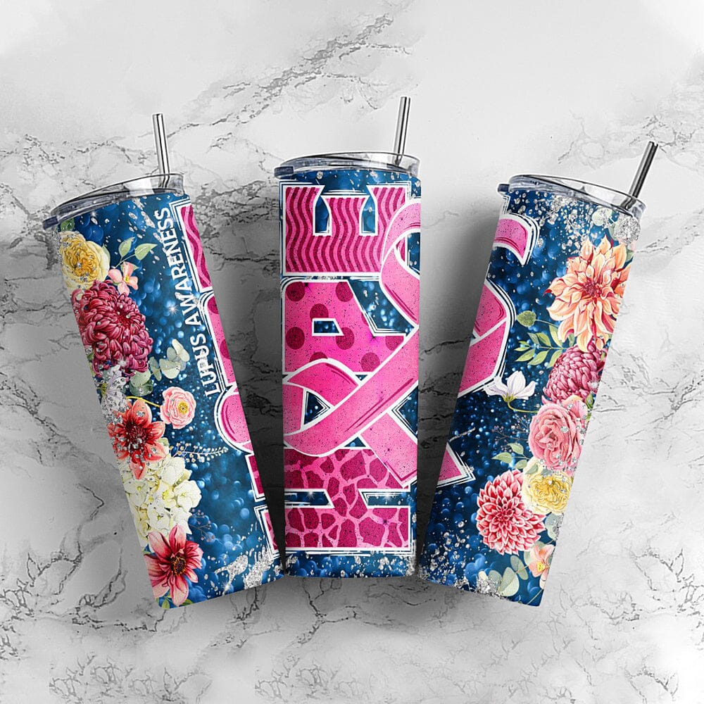 Lupus awareness purple ribbon Hope 20 oz Skinny Tumbler Sublimation ...