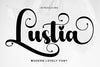 Lustia Script - So Fontsy