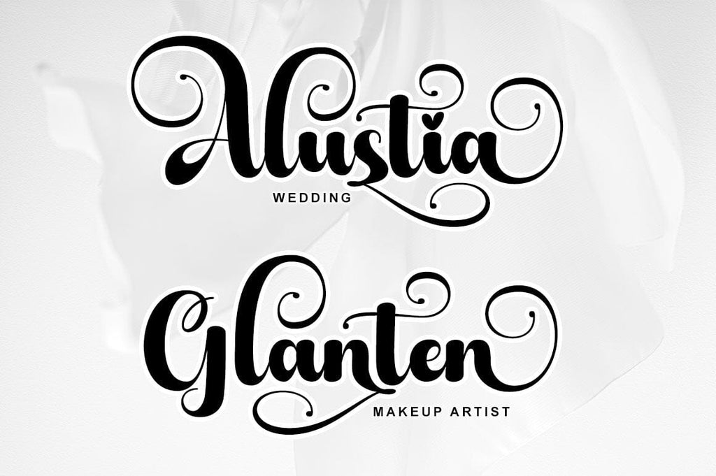 Lustia Script - So Fontsy