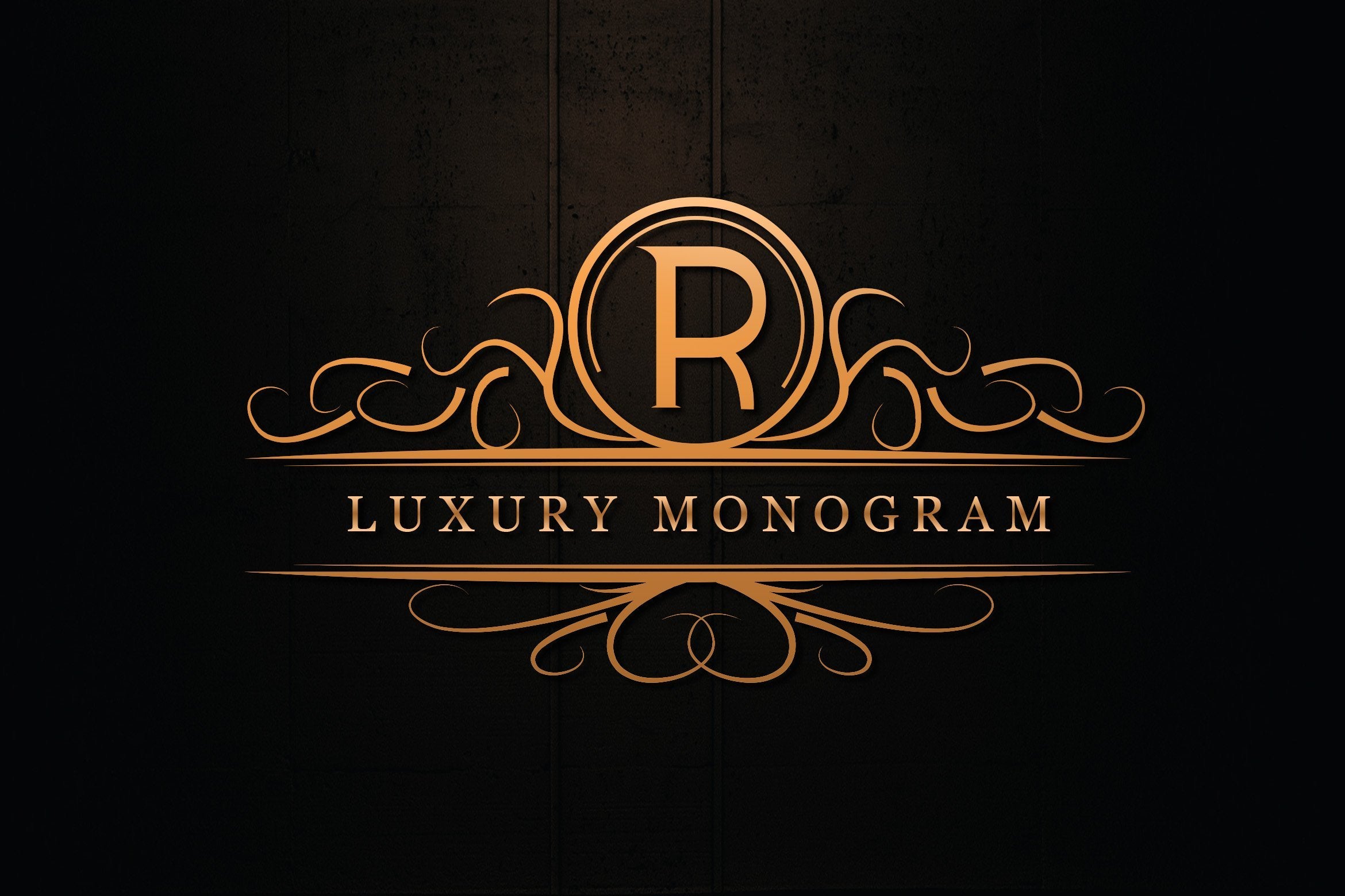 Luxury Monogram - So Fontsy