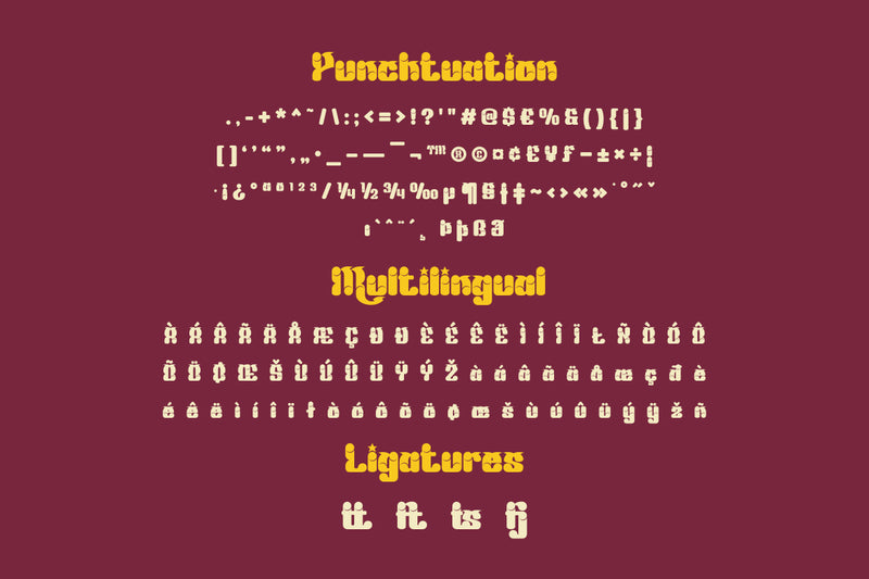 Mabed | Groovy Retro Font - So Fontsy