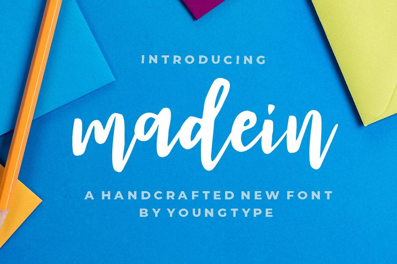 Madein Script - So Fontsy