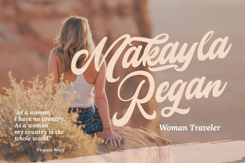 Mady Risaw - Modern Script Font - So Fontsy