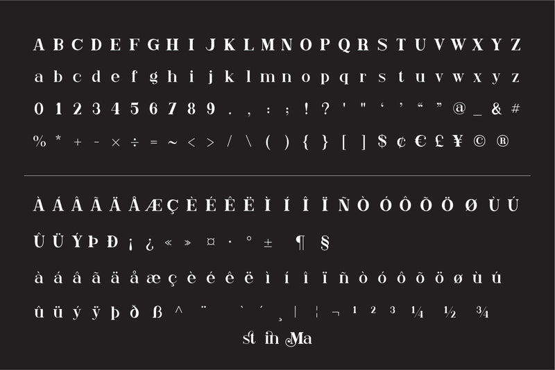 Magazine Font - So Fontsy