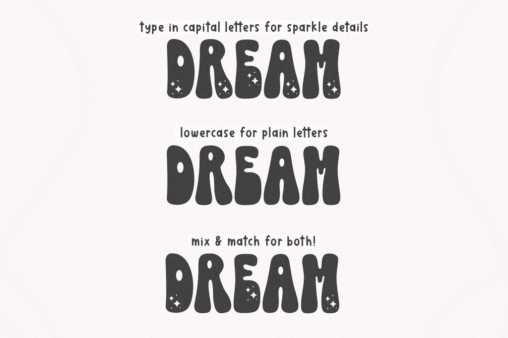 Magic Daisy - Retro Sparkle Font - So Fontsy