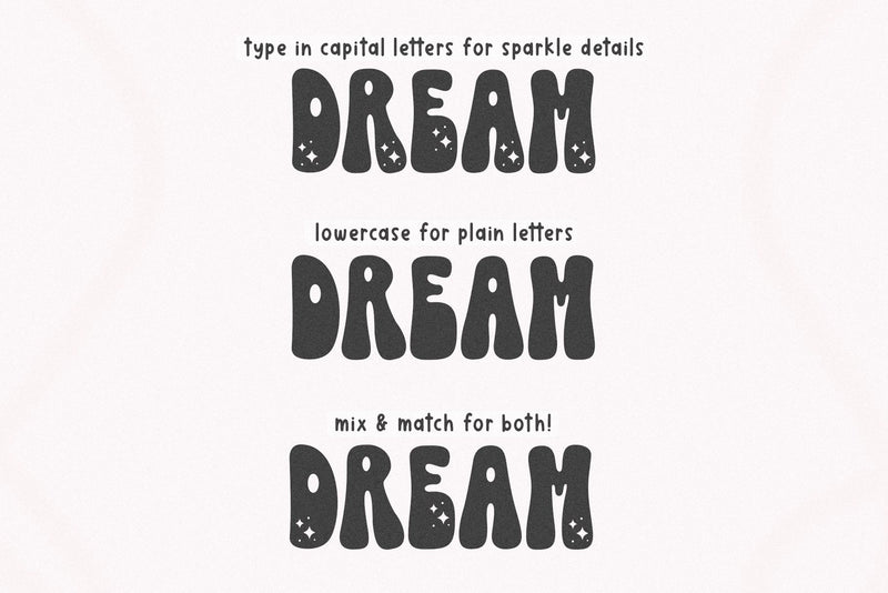 Magic Daisy - Retro Sparkle Font - So Fontsy