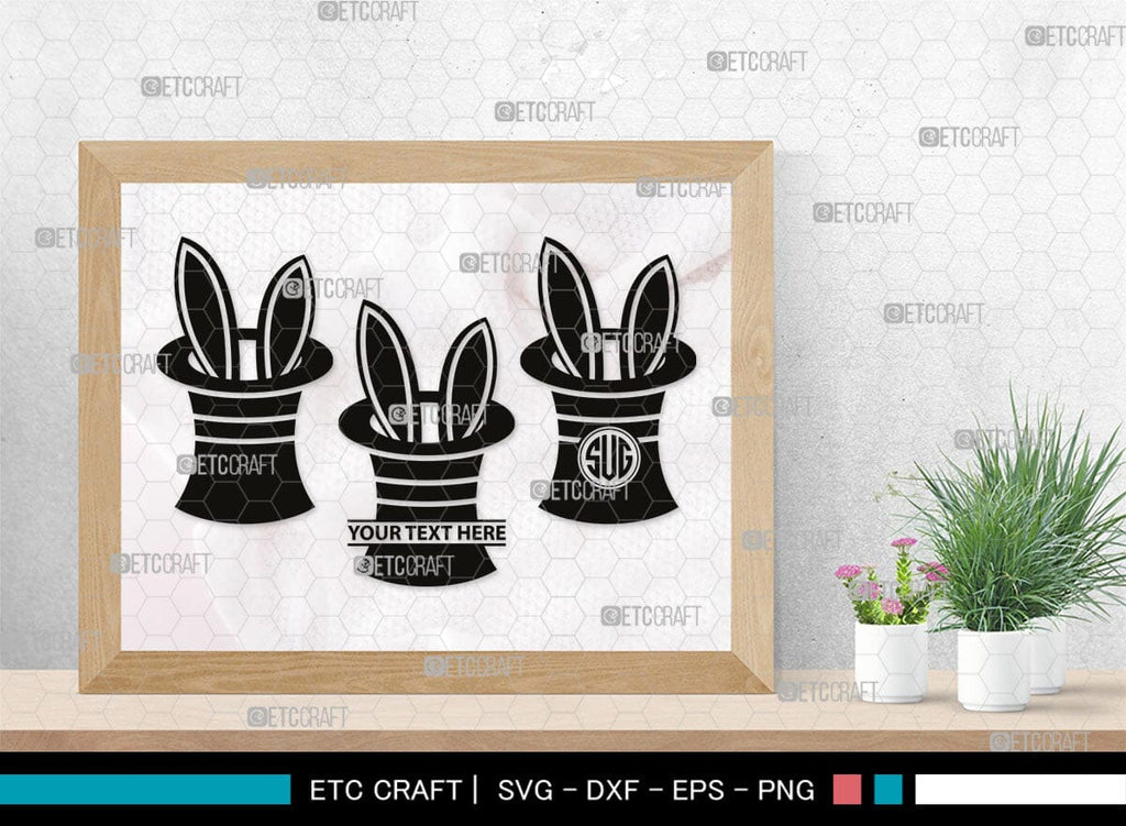 Magician Svg, Magic Monogram, Magician Magic Hat silhouette, Magician Magic Hat Svg, Magic ...