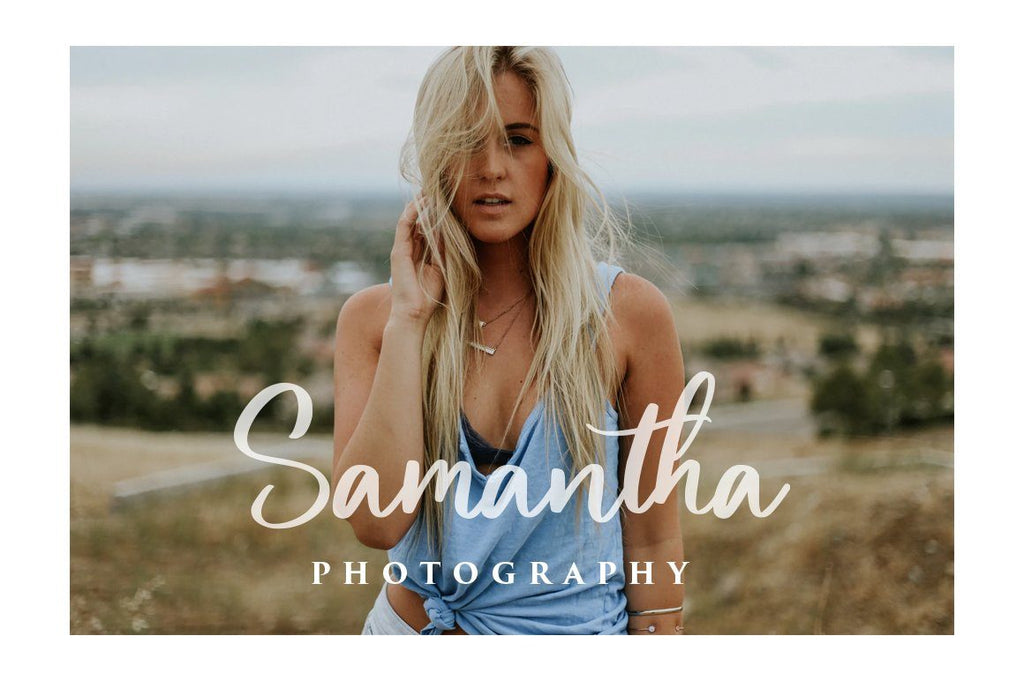 Magnolia - Fancy Script Font - So Fontsy