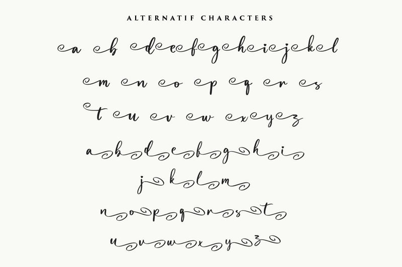 Magnolia - Fancy Script Font - So Fontsy