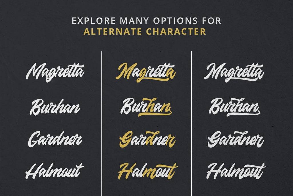 Magretta - Modern Script Font - So Fontsy