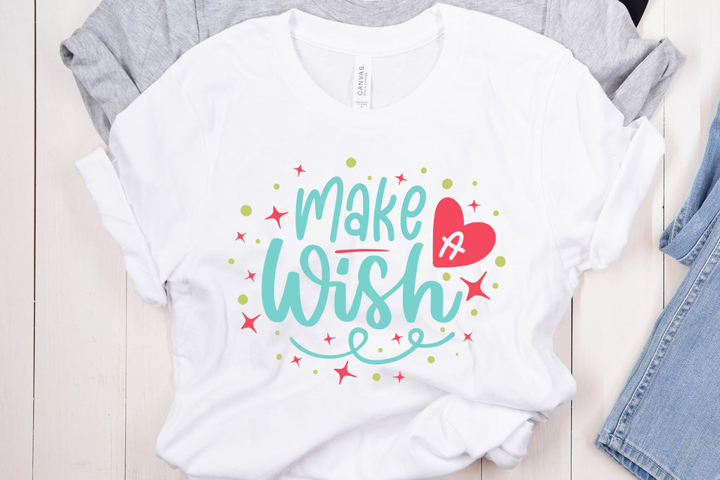 Make A Wish SVG Cut File - So Fontsy