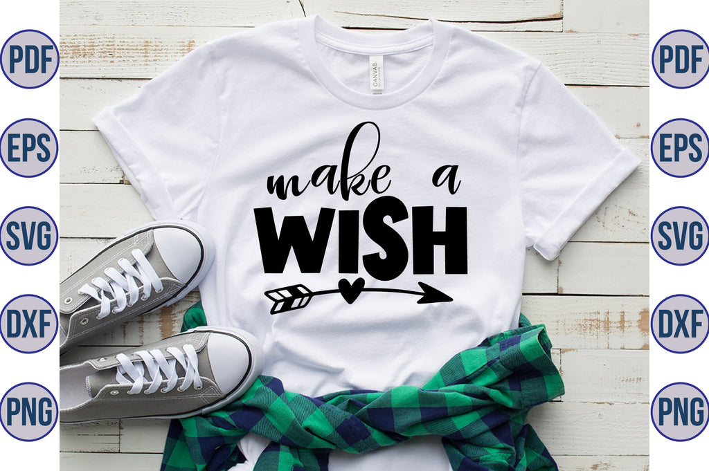 Make a Wish svg - So Fontsy