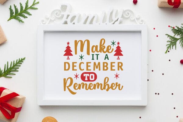 Make it a december to remember - So Fontsy