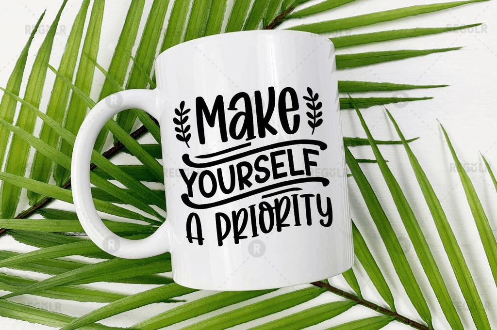 Make yourself a priority SVG - So Fontsy