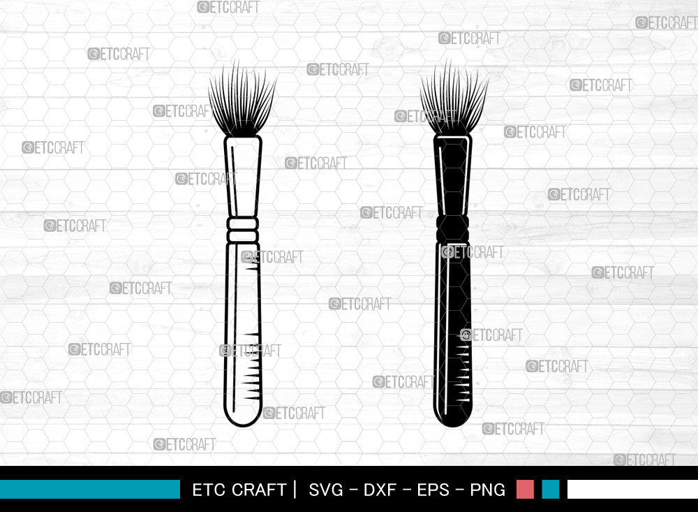 Makeup Brush SVG, Cosmetic Brush Svg, Makeup Svg, Beauty Svg, Makeup ...