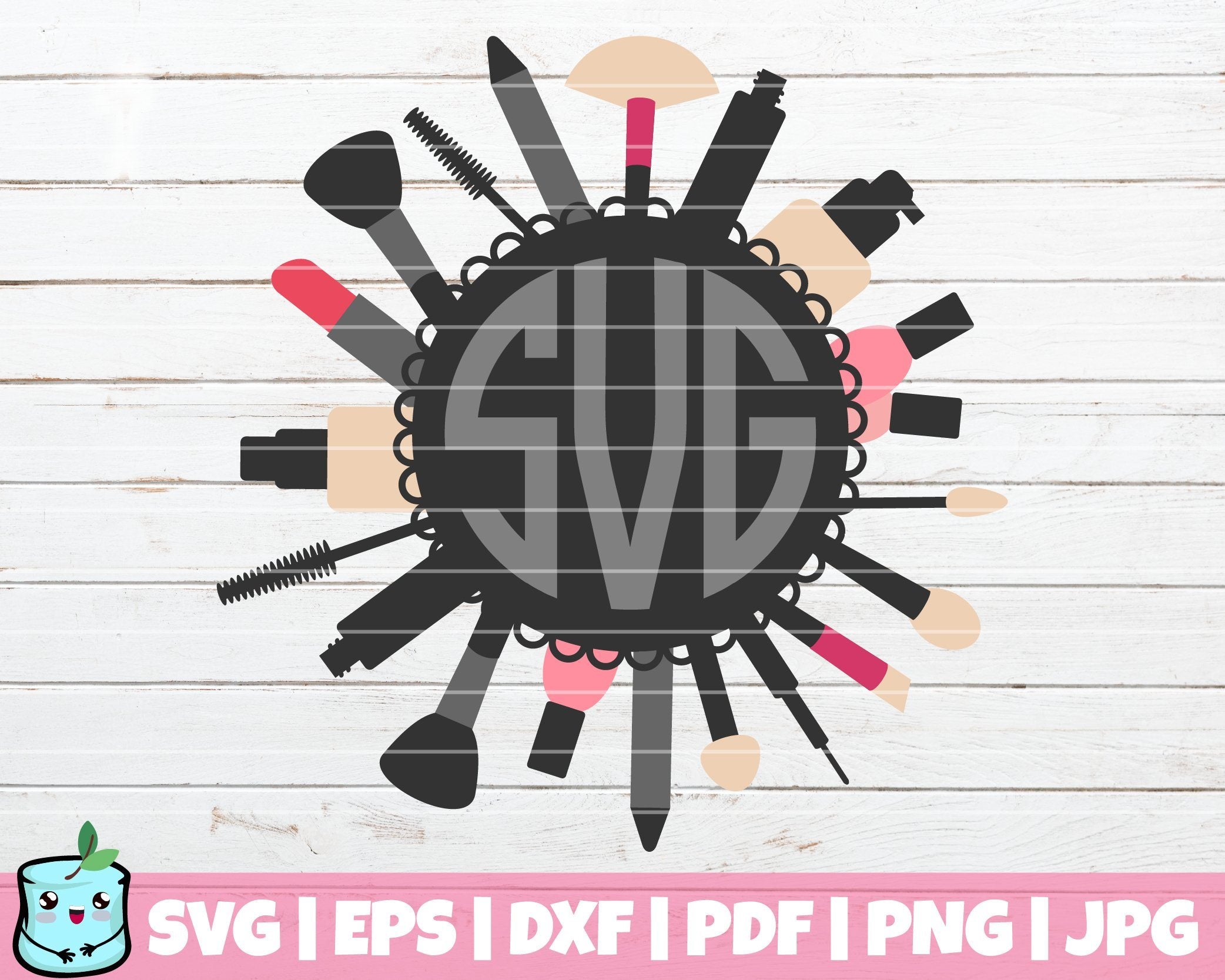 Makeup Monogram - So Fontsy