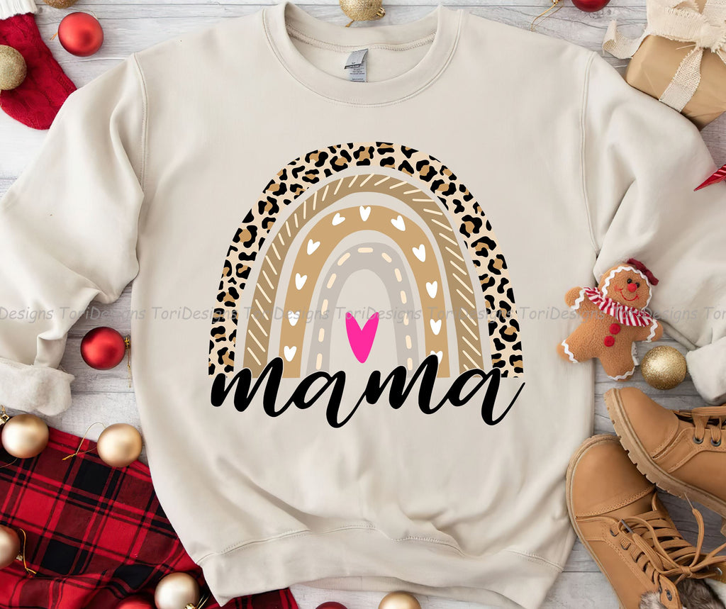 Mama Mini Rainbow PNG, Mama Mini Girl Png, Mama Mini Sublimation Design ...