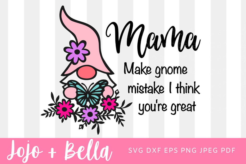 Mama Svg, Gnome, Mother's Day SVG, Moom Svg, Mother's Day Cut File, SVG ...
