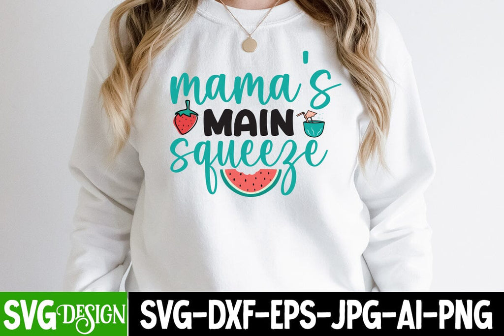 Mama's Main Squeeze SVG Cut File, Summer SVG Cut File,Aloha Summer SVG ...