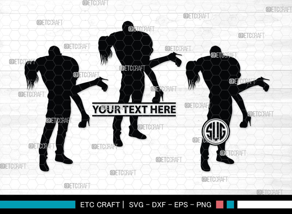 Man Carrying Woman Monogram, Man Carrying Woman Silhouette, Man ...