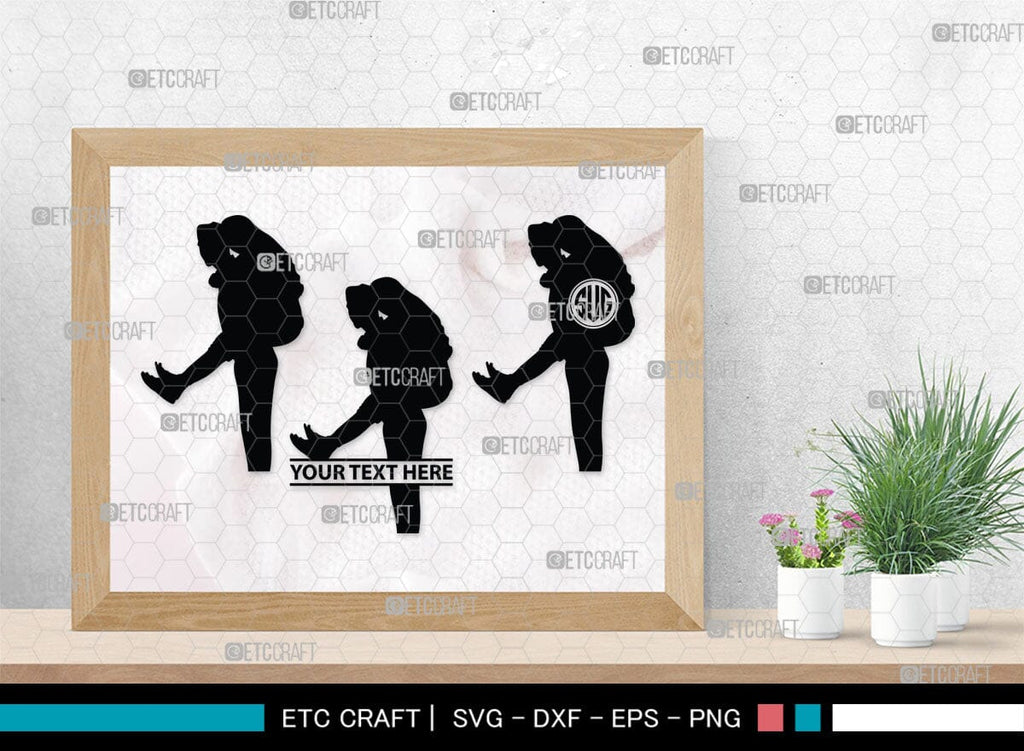Man Carrying Woman Monogram, Man Carrying Woman Silhouette, Man ...