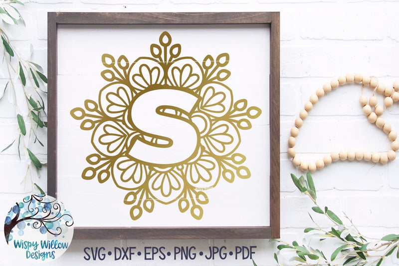 Mandala Alphabet SVG Bundle - So Fontsy