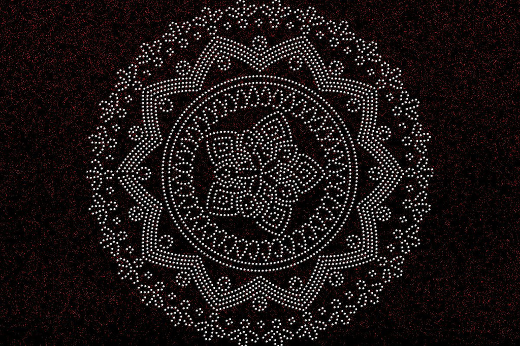 Mandala Rhinestone Template - So Fontsy
